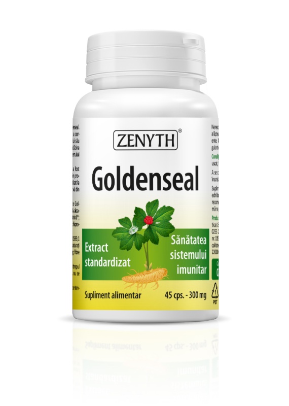 Goldenseal, 10% berberină, 60 capsule - de la ZENYTH