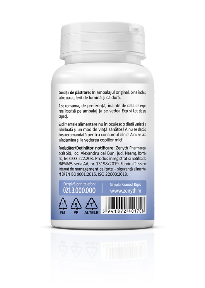 Myo-Inositol + Seleniu, 30 capsule | Zenyth