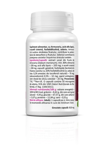 LiverHelp Forte 700 mg, 30 capsule | Zenyth