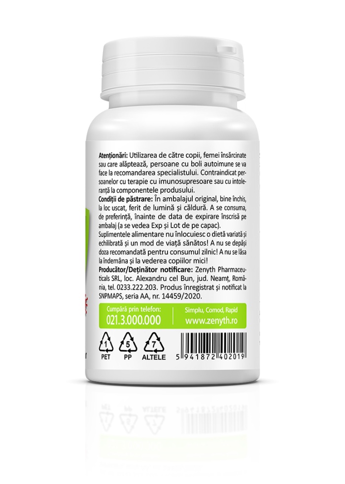 Quercetina Immune Complex, 30 capsule | Zenyth