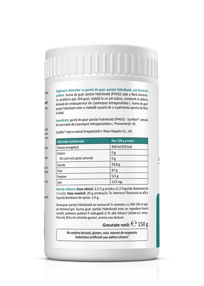 PHGG, 150 g pulbere | Zenyth