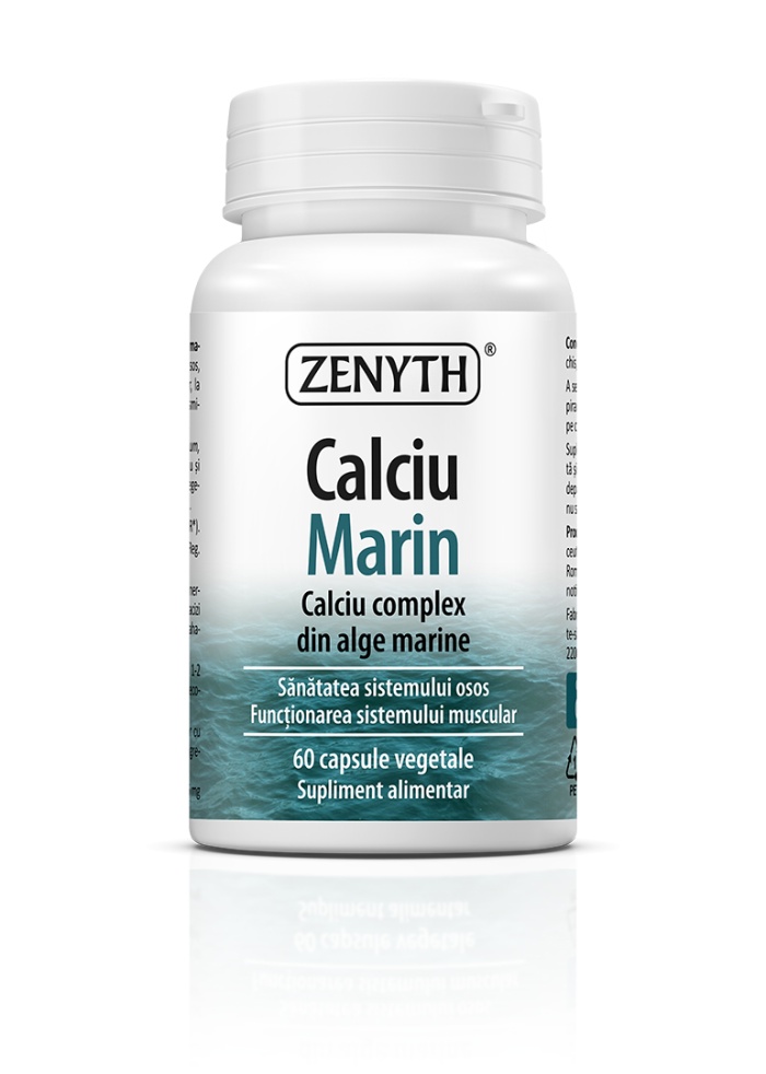 Calciu marin, 60 capsule | Zenyth