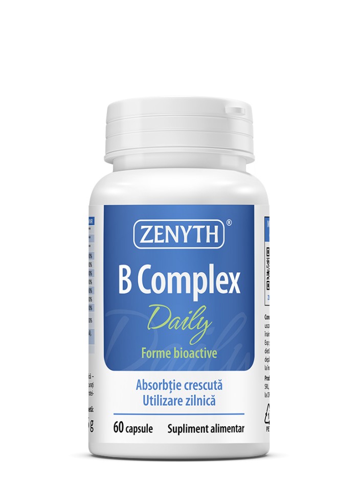B Complex Daily, 60 capsule | Zenyth